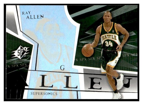 2003-04 SPx 79 Ray Allen Seattle SuperSonics | eBay
