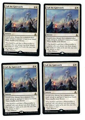 Magic the Gathering - Call the Gatewatch x4 - Oath of the Gatewatch ...
