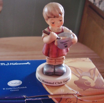 Hummel Baking Time Figurine w/Box #2116/B Tmk- 8 - Hummel Club Tagung ...