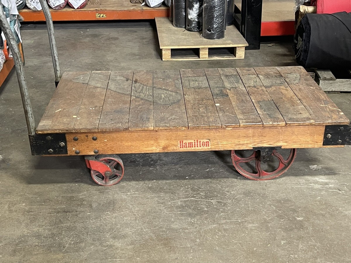 Old Antique Wood Carts