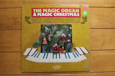 VARIOUS "MAGIC ORGAN, A MAGIC CHRISTMAS" LP 12" VINYL VG RAINWOOD XMAS ...