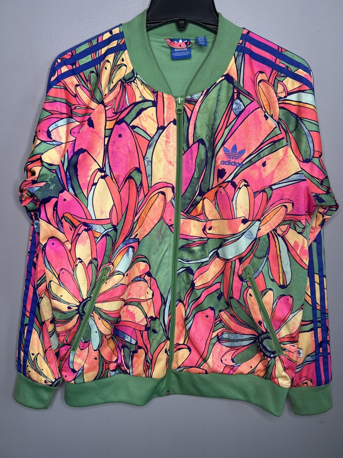 Rare Adidas Originals X Farm Rio Bananas Track Jacket… - Gem