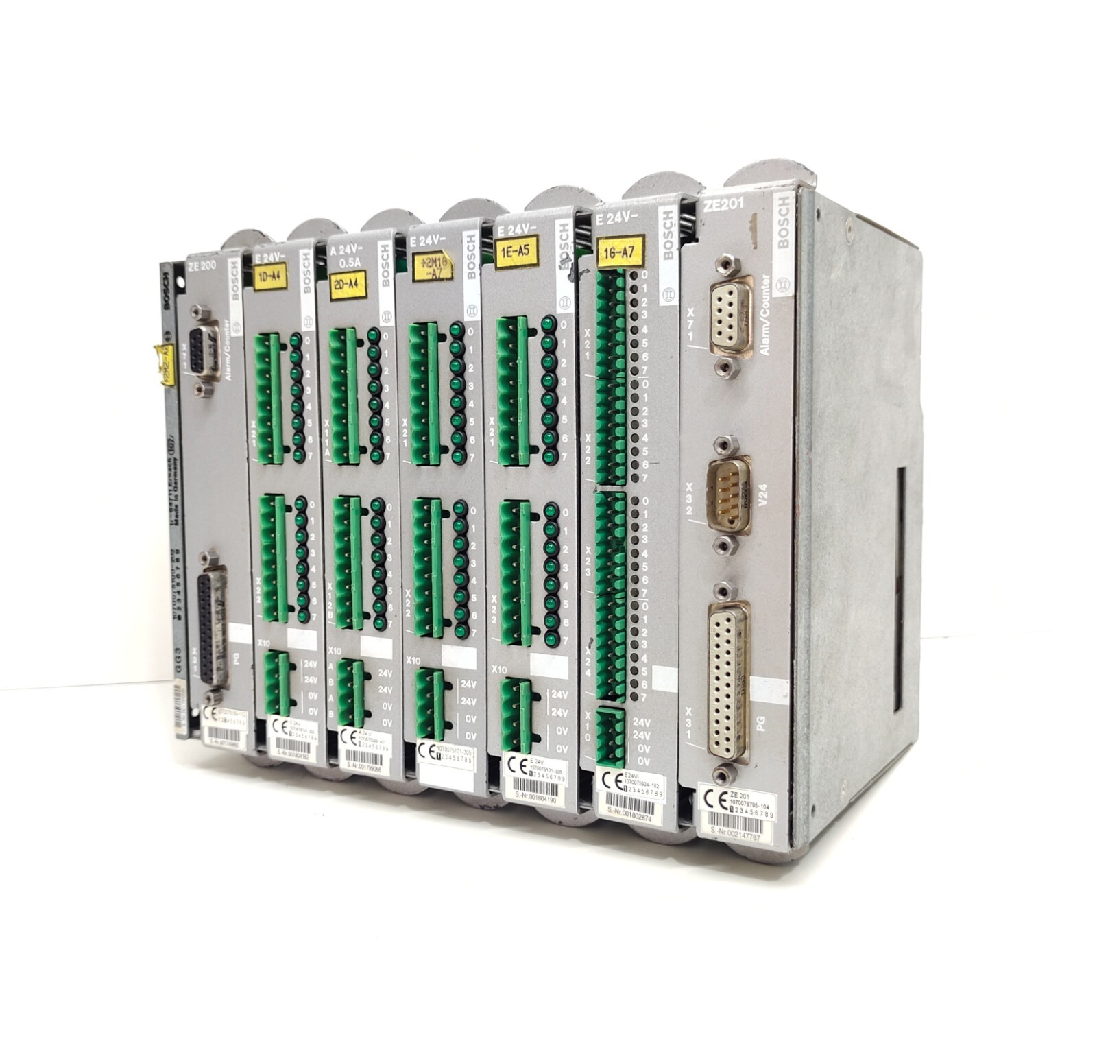 Bosch rack complete NT200 WITH 4 NOS OF E 24V-, A 24V-0.5A, ZE201(FREE ...