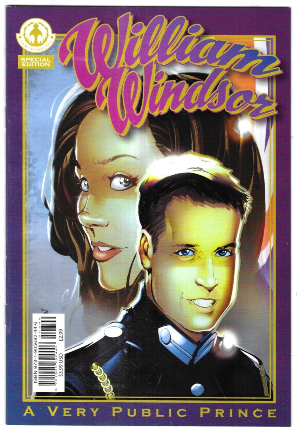 Prince William Comic First Print Cover A Green 2011 Rich Johnson Gary ...