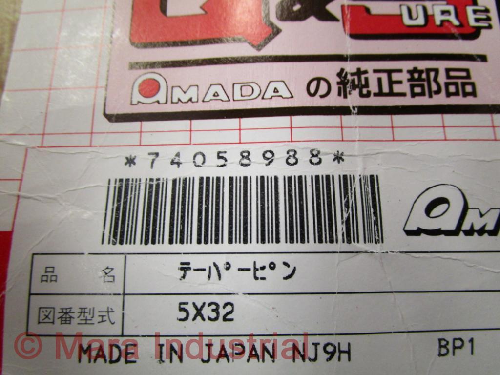 1 Bag w/3 Amada Quick & Sure 5X32 74058988 Parallel Pins old stock for ...