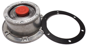 Two Stemco 300-4009 Six Hole Aluminum Hubcap with Gasket - Bulk Pack ...