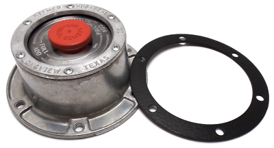 Two Stemco 300-4009 Six Hole Aluminum Hubcap with Gasket - Bulk Pack ...