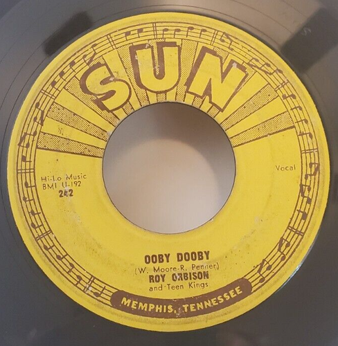 Roy Orbison OOBY DOOBY / GO! GO! GO! (R&R 45) #242 PLAYS VG+ TO VG++ | eBay