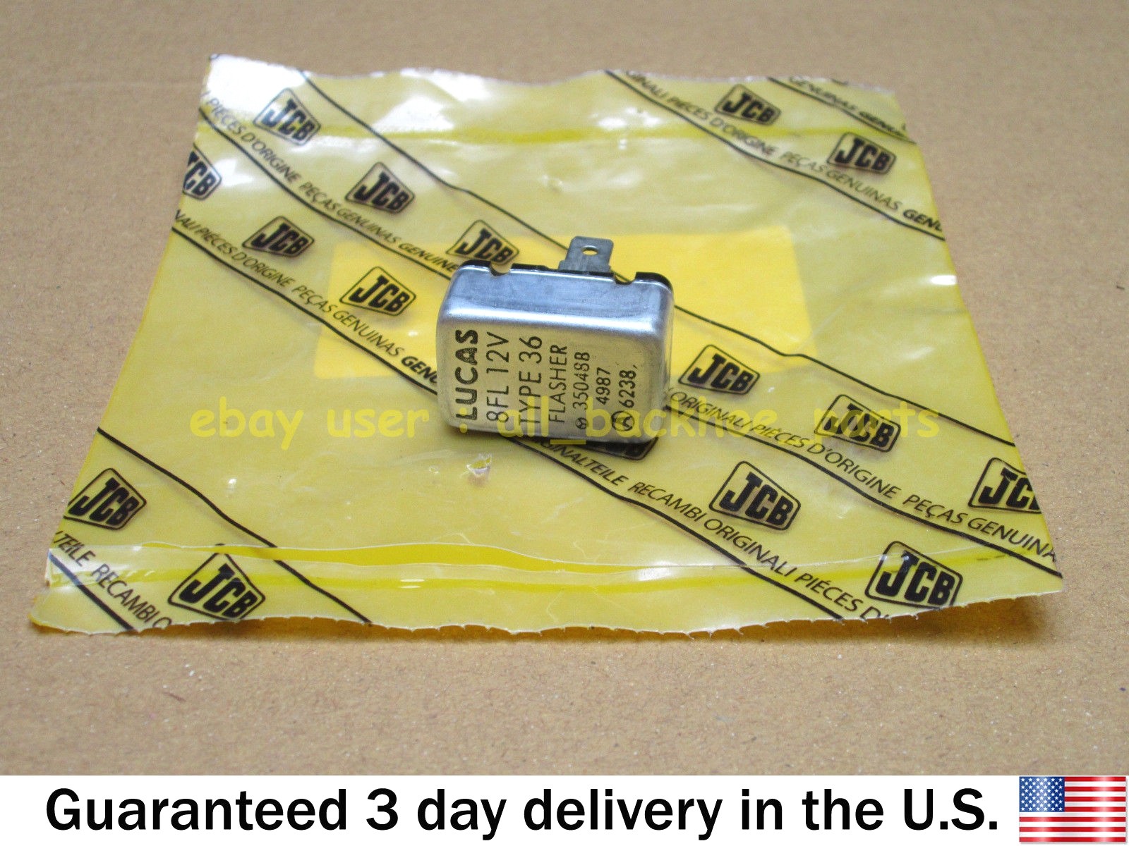 JCB BACKHOE - GENUINE JCB FLASHER RELAY (PART NO. 716/00300) | eBay