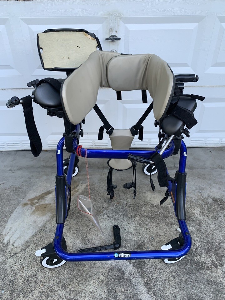 Rifton Pacer K630 K502 Medium Gait Trainer Arm chest prompts hip ...