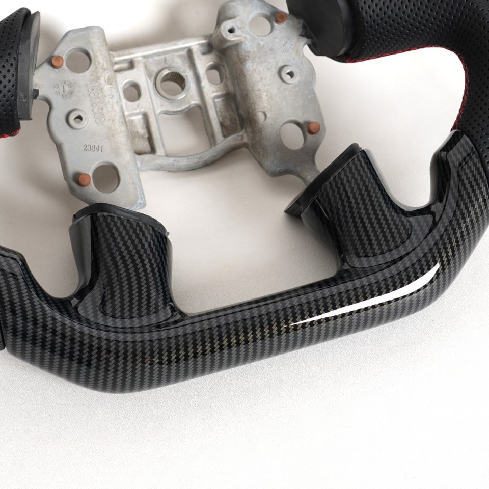 Hydro-Dip Carbon Fiber Steering Wheel Fit Chevrolet Corvette C6 Z06 ...