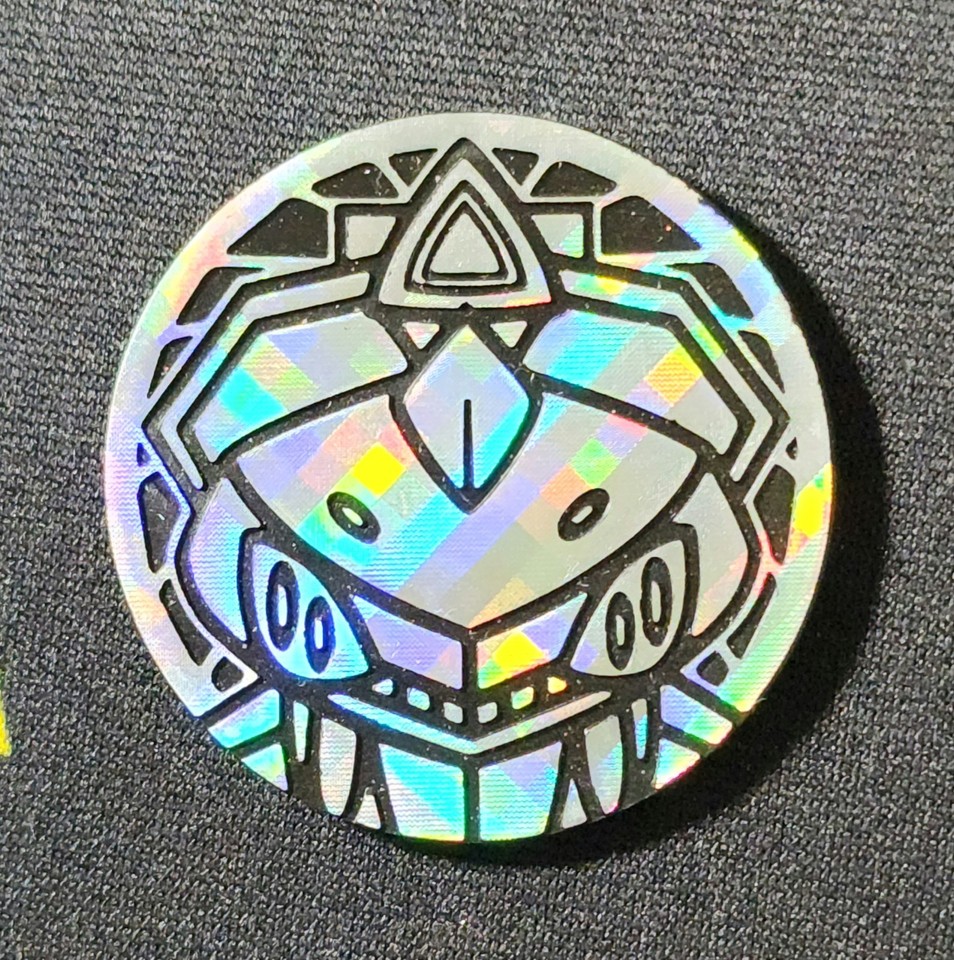 5 Different Genesect Flip Coins Pokémon TCG Purple And Silver | eBay