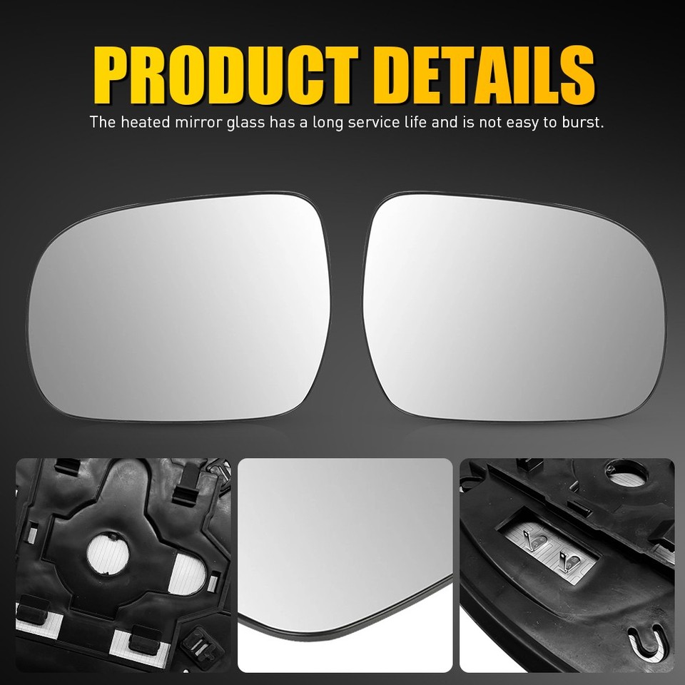 Mirror Glass w/Backing Plate for 05-11 Toyota Tacoma 8790904190 ...