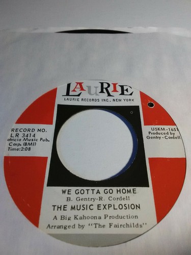 The Music Explosion - We Gotta Go Home - 45 Record 1967 Original | eBay