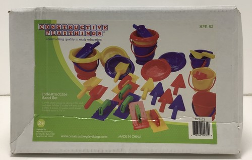Constructive Playthings Indestructible Sand Set (HPE-52) 30 Pieces | eBay