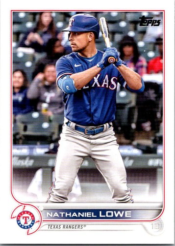 2022 TOPPS SERIES 2 NATHANIEL LOWE TEXAS RANGERS #551 | eBay