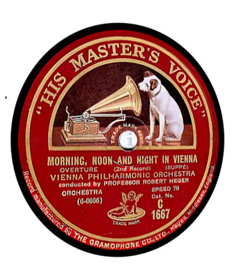 RCA VICTOR DOG STICKER SIGN LITTLE NIPPER GRAMOPHONE VINTAGE REPLICA 4 ...