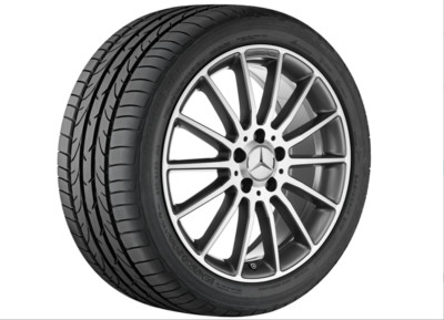 Genuine Mercedes-Benz W176 A-Class Grey AMG Spoked Alloy Wheel ...