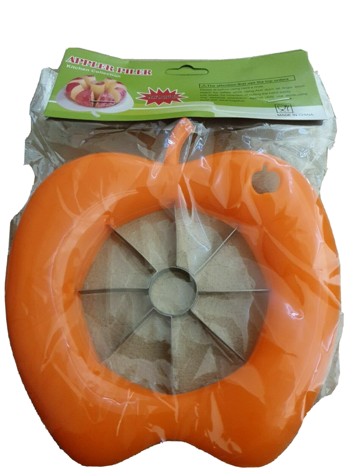 New Plastic Shell Sharp Blade Apple Cutter Piler Slicer Corer Random ...