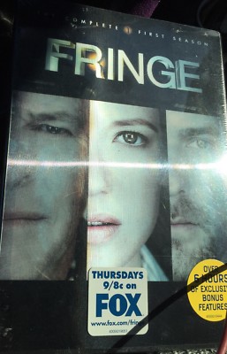 Fringe - The Complete First Season (DVD, 2009, 7-Disc Set) 3D cover | eBay