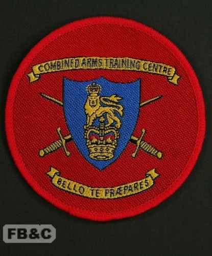 British Army Combined Arms Training Centre Cloth Patch Badge | eBay