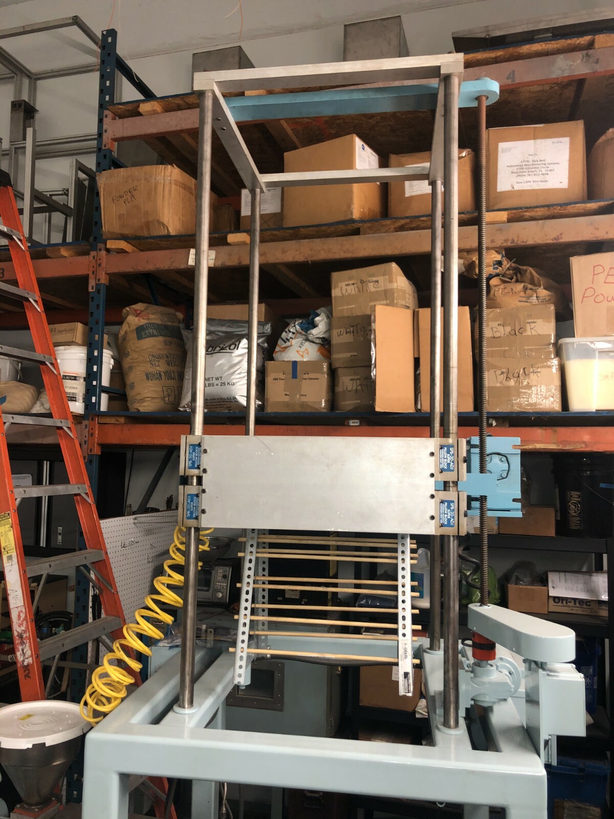 Killion Laboratory Blown Film Tower - Excellent Condition Plastic ...