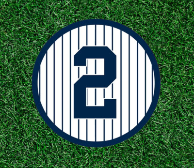 Yankees Derek Jeter #2 100% waterproof vinyl sticker decal - several ...