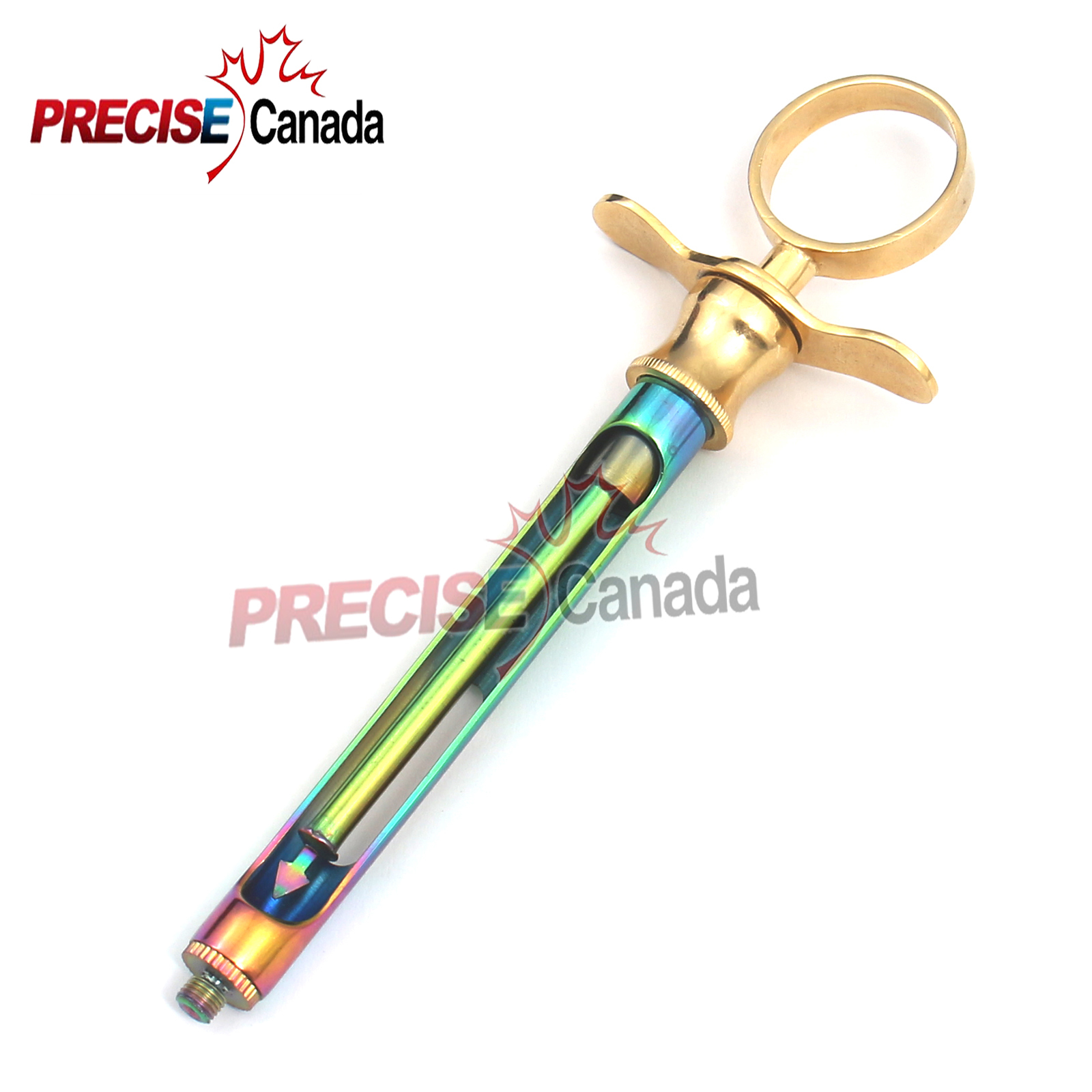 ASPIRATING SYRINGE CW TYPE 1.8ML MULTI AND GOLD PLATED DENTAL ...