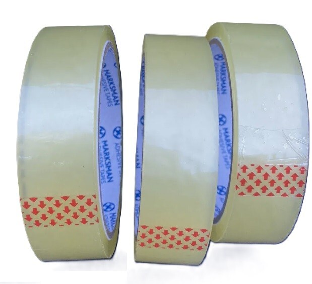 24mmX50m ORIGINAL MARKSMAN CLEAR PACKING TAPE CELLOTAPE SELLOTAPE 24MM ...