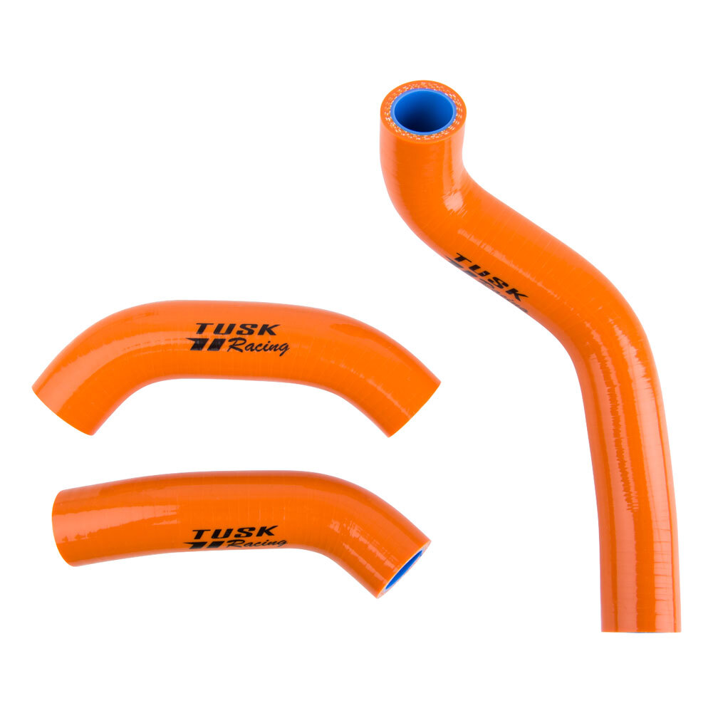Tusk Radiator Hose Kit Hoses Orange Fits KTM HUSQVARNA 450 SXF XCF FC ...