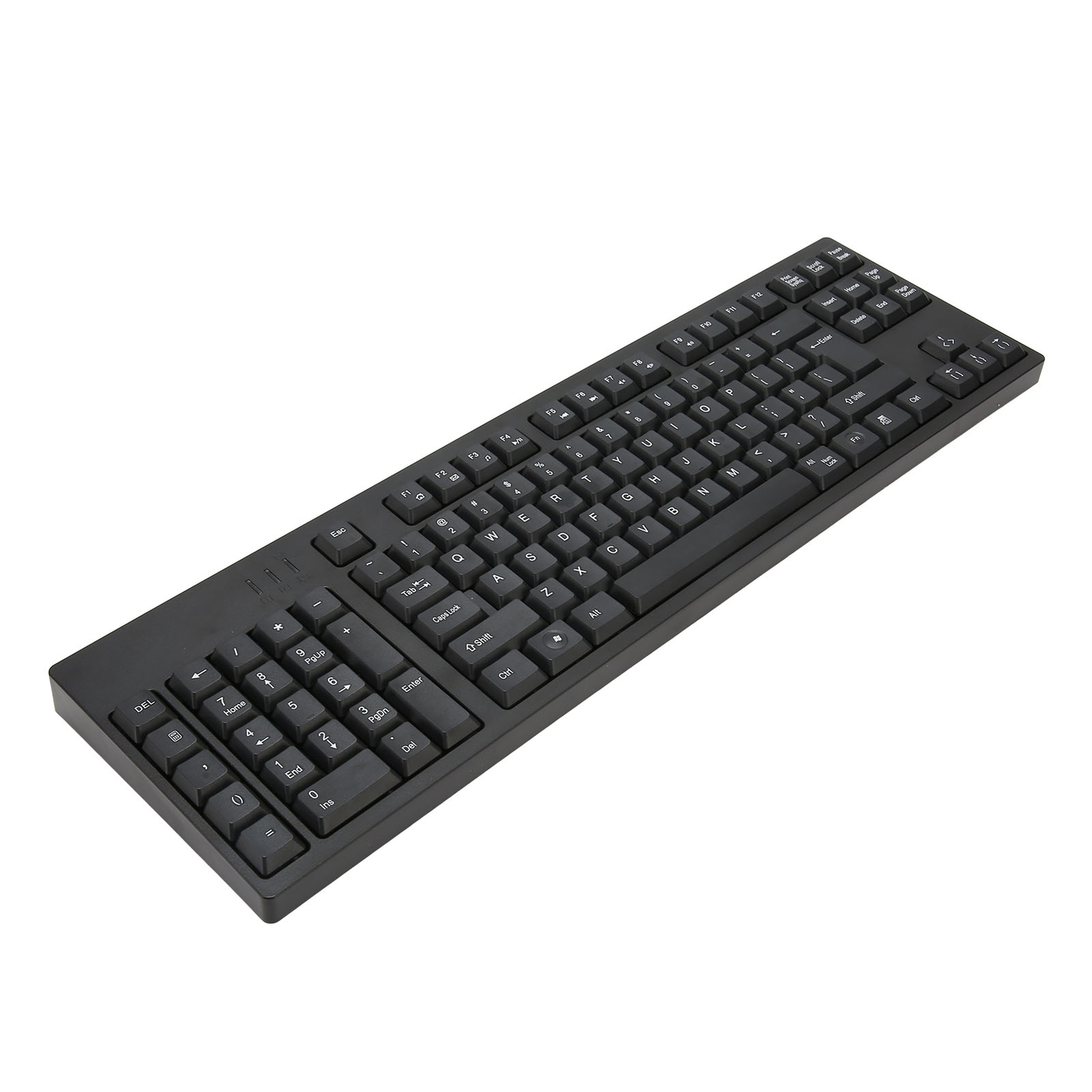 Left Handed Keyboard 109 Keys Micro USB Ergonomic Layout Plug And Play ...