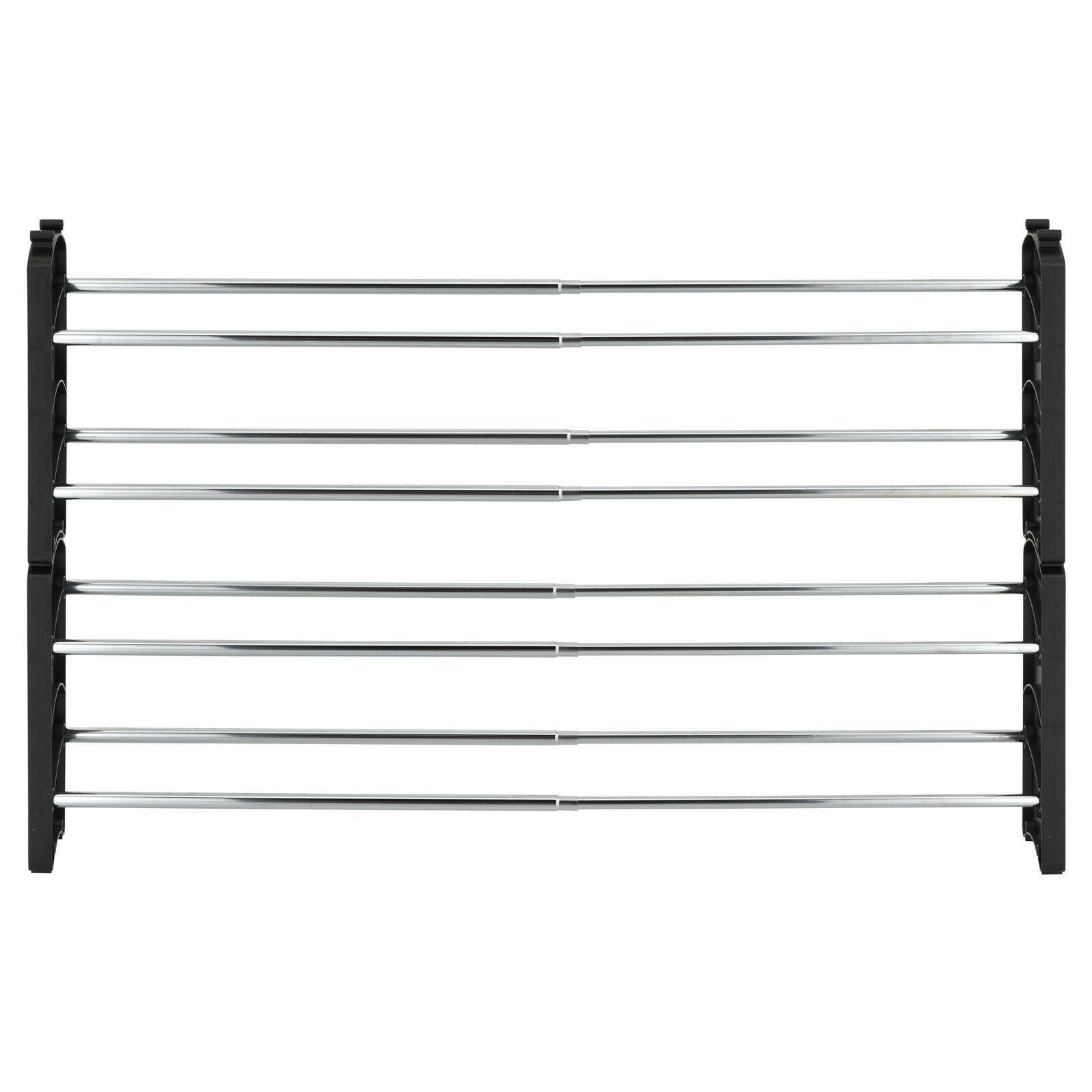 Seville Classics 4-Tier Expandable Stackable Shoe Rack | eBay