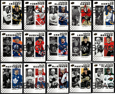2025 UD TIM HORTONS ROOKIE RETROSPECTIVE BASE CARDS - PICK SINGLES ...
