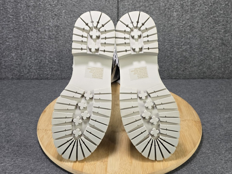 JustFab Pippa Buckle Over the Knee Boots Women's Size 9 Faux Leather ...