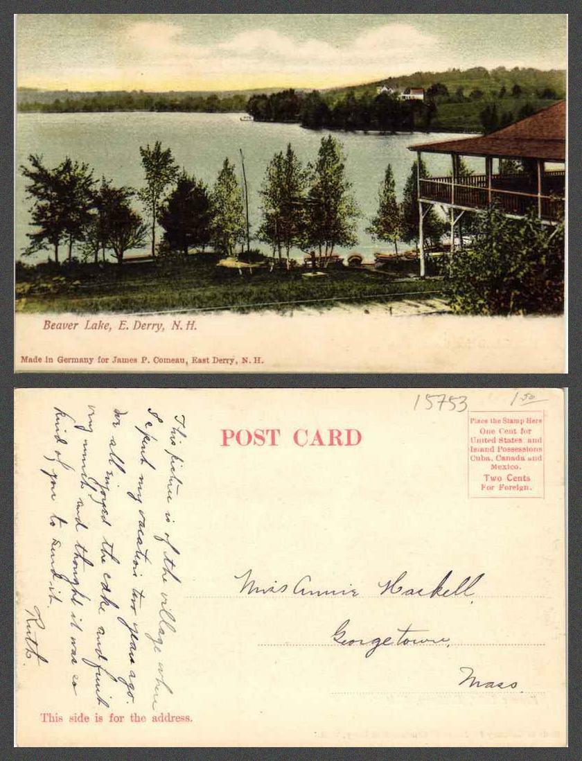 NEW HAMPSHIRE East Derry VINTAGE POSTCARD | eBay