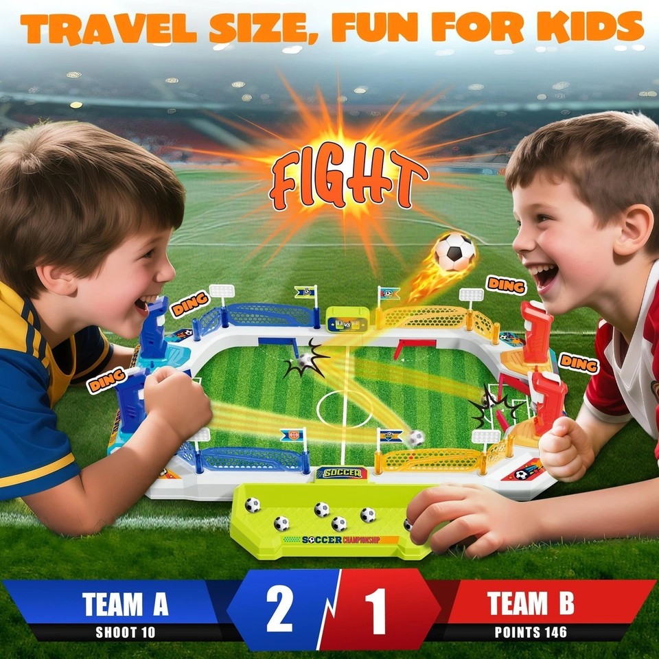 Mini Soccer Board Game for Kids – Birthday & Christmas Gifts Ages 3-6 | eBay