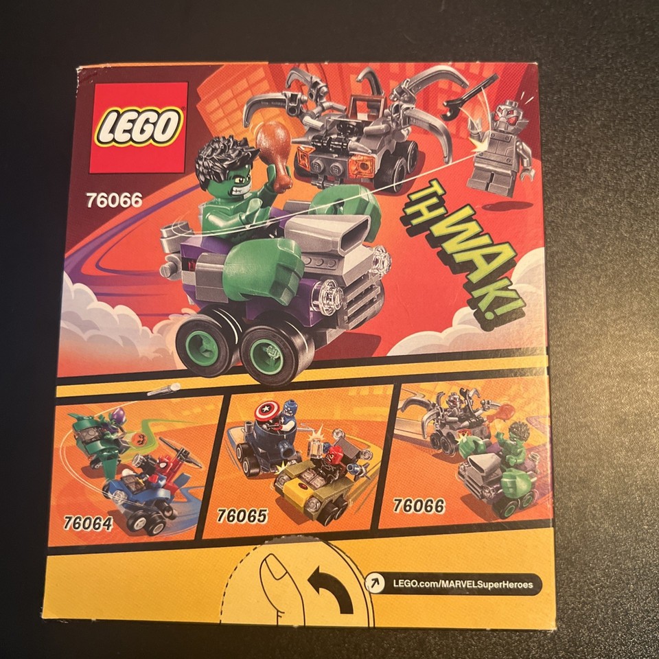 LEGO Marvel MCU Super Heroes #76066 Hulk Mighty Micros | eBay