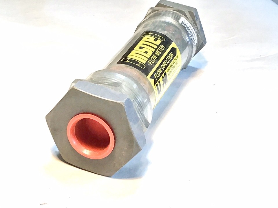 NOS Universal Flow Monitors Air Water INSITE METER (200 PSI Liquid)(100 ...