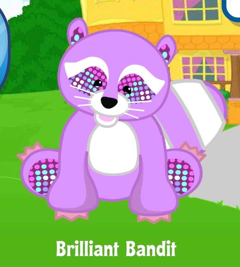 Webkinz Classic Brilliant Bandit - hm626 - Virtual Adoption Code Only | eBay