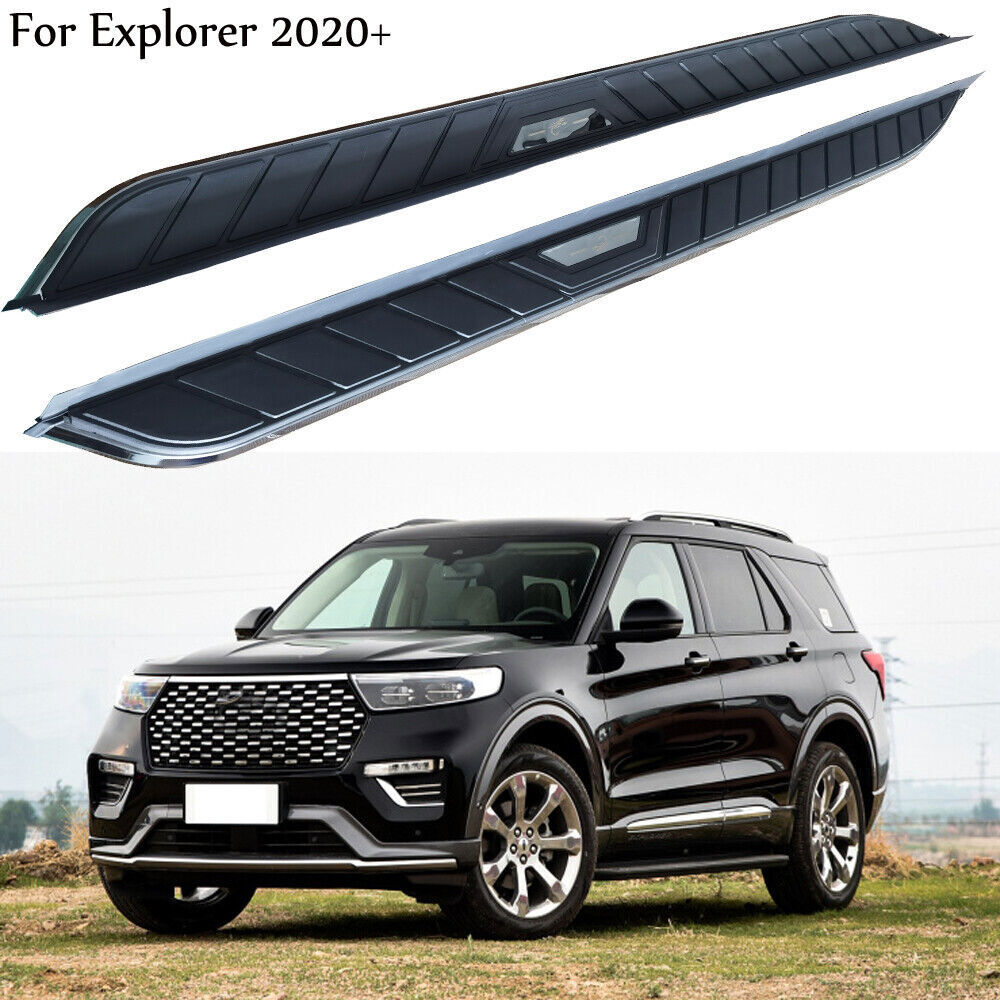 2020-2023 Ford Explorer Running Board Side Step Nerf Bar Side Stairs ...
