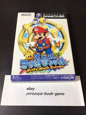 Super Mario Sunshine Nintendo GameCube Japanese Import NTSC-J Japan | eBay