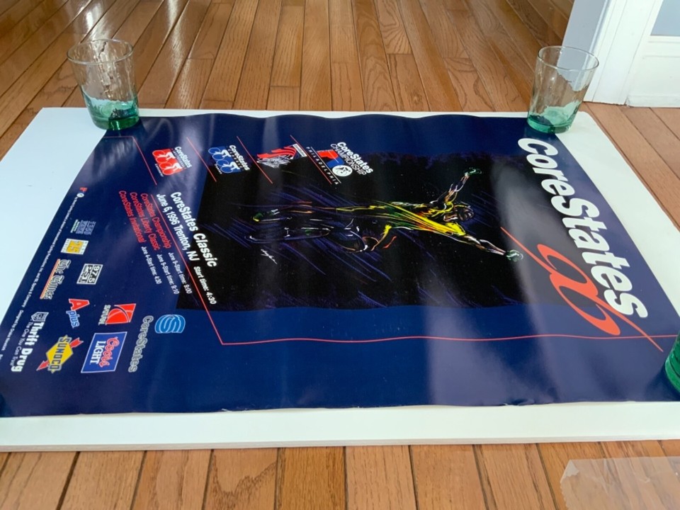 Vintage 1996 CoreStates US Pro Road Cycling Championship Race Poster 28 ...