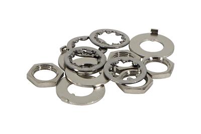 1/4-40 Mini Toggle Switch Nuts and Washers - Chrome | eBay