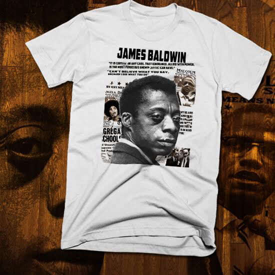 James Baldwin T-Shirt Black History Month African Civil Rights Activist ...