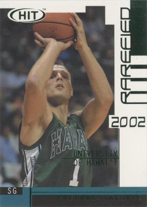 2002-03 SAGE Hit - Rarefied Predrag Savovic #R34 Emerald for sale ...