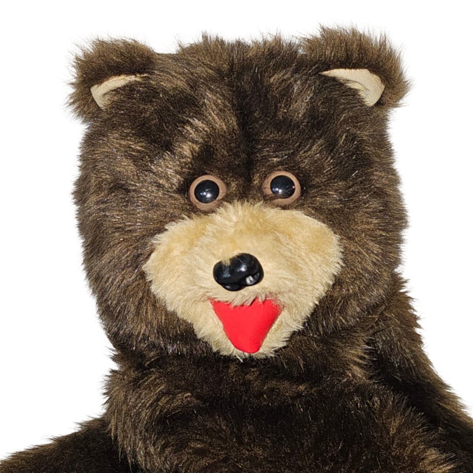Large Brown Bear, Puppet Plush, 36", Long Limbs, Wrap Around Arms And ...