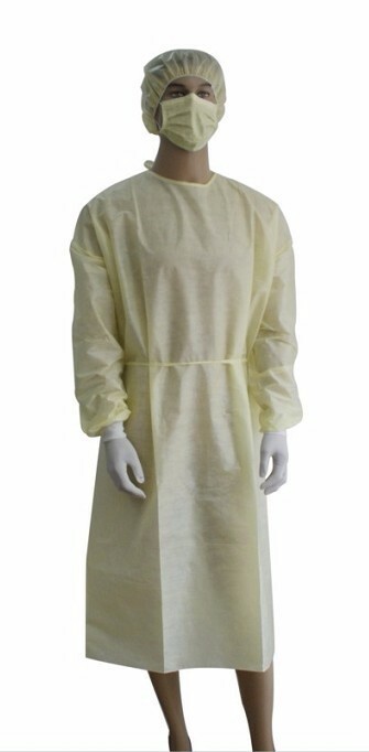 AEC Disposable, Protective Isolation Gown, One Size for All,10 pcs/pk ...