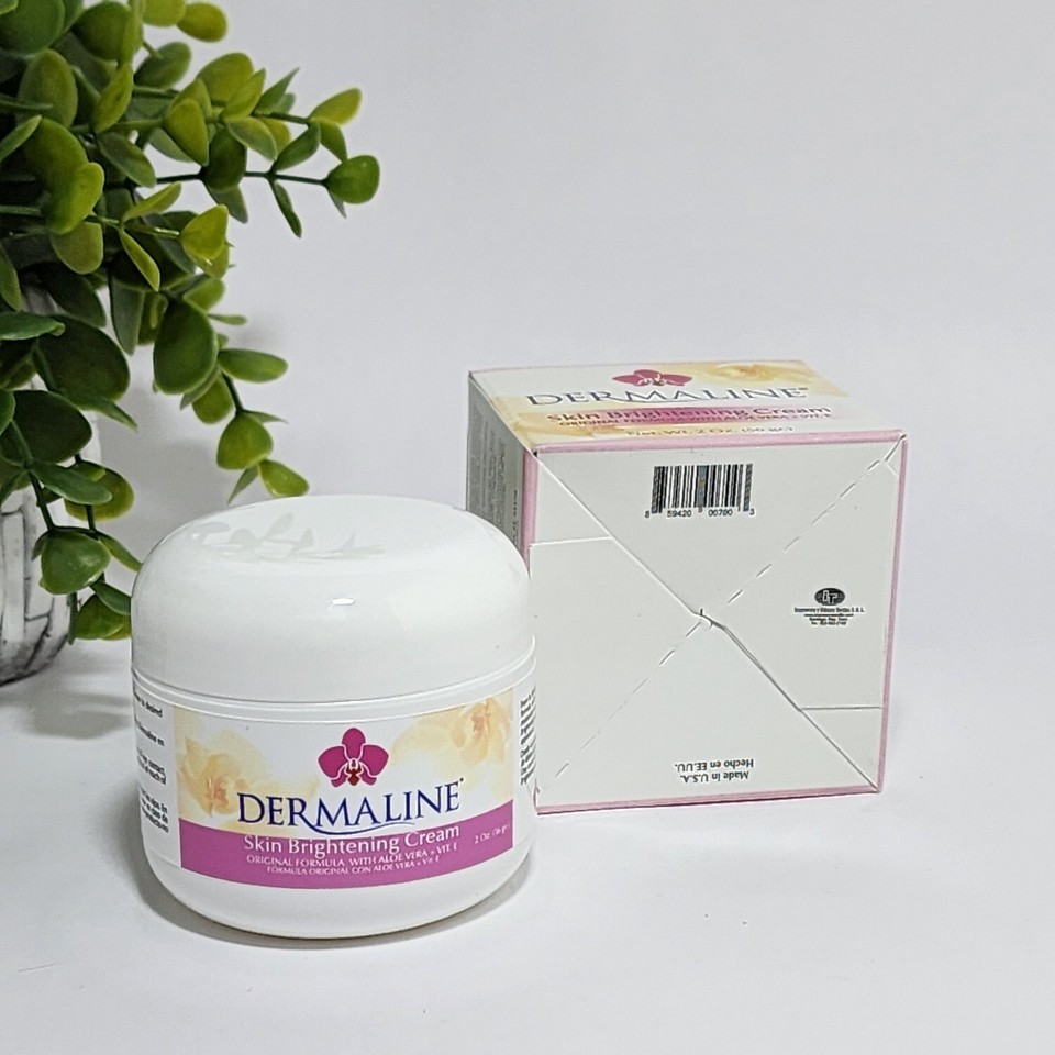 Dermaline Skin Brightening Cream with Aloe & Vitamin E Crema ...