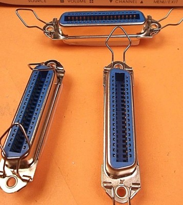 Centronics 36 Way Socket PCB Pins Parallel Printer style No Clips x 1pc ...