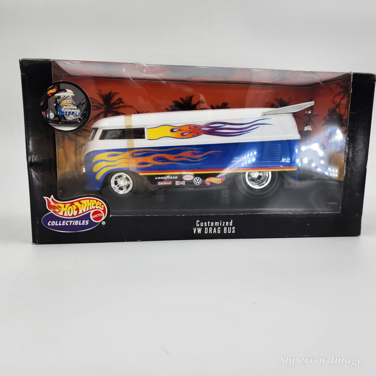 Hot Wheels - Customized VW Drag Bus - Limited Edition 1:18 Scale | eBay
